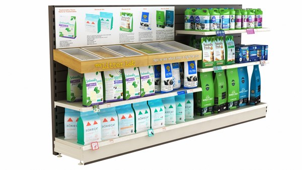 Pet Shop Shelves Collection 1 model - TurboSquid 1796275