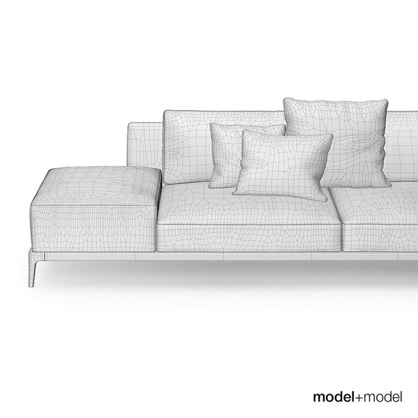 poliform park sofa 3d model