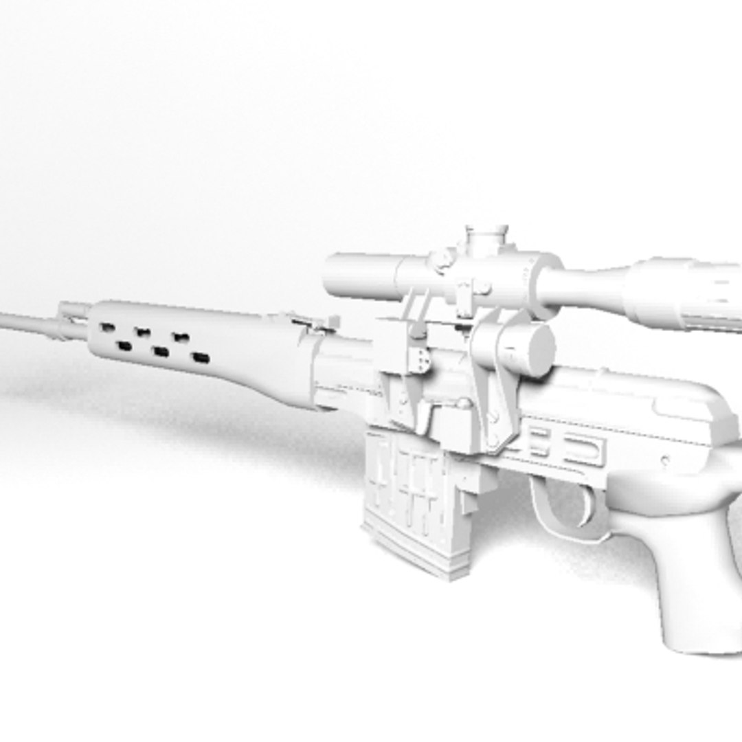 3ds Dragunov Svd Sniper Rifle