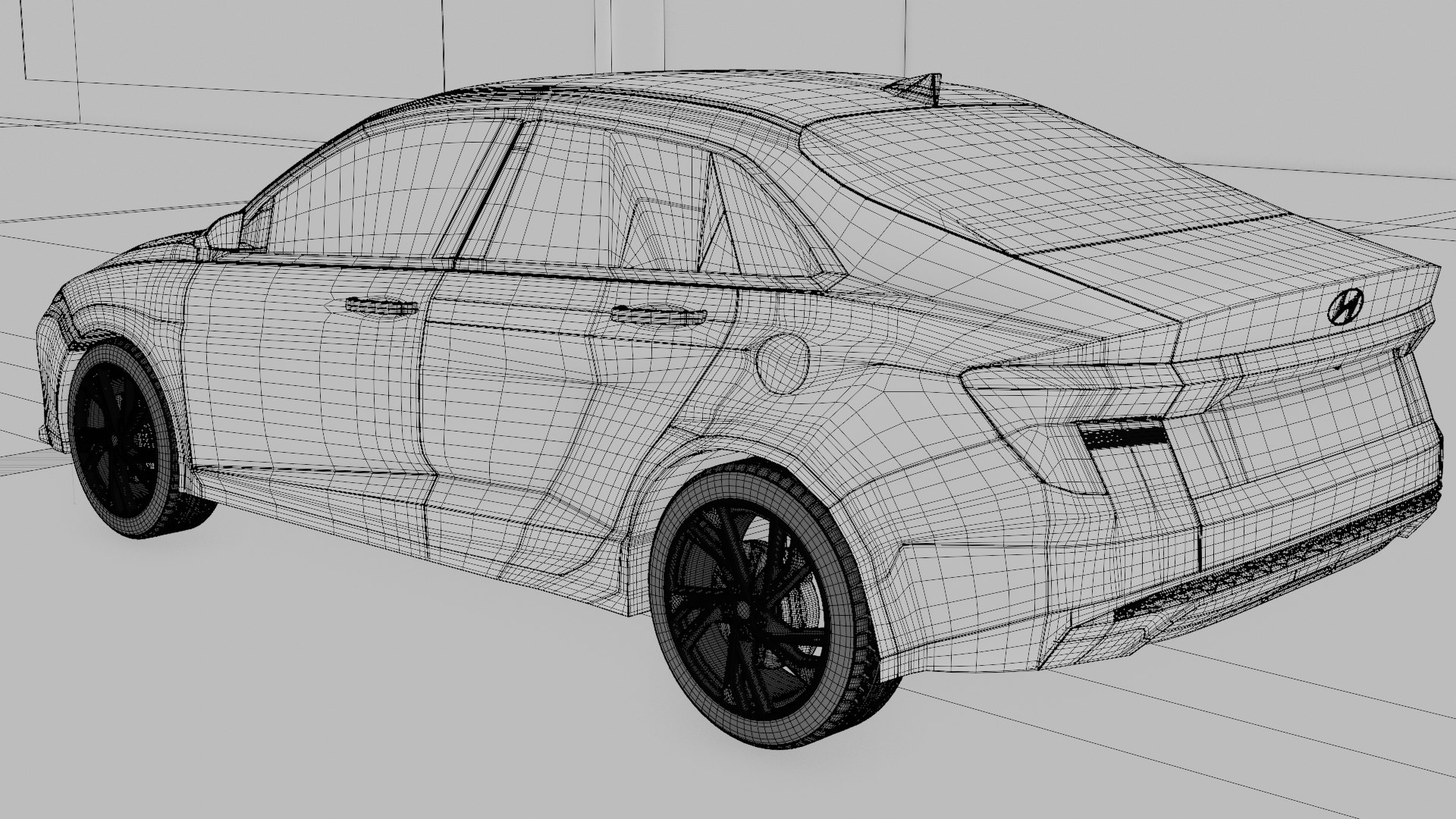 Hyundai Verna 2025 Model - TurboSquid 2411083