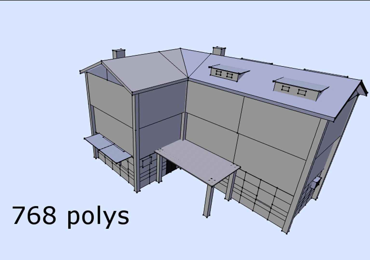 Building Games 3d Model