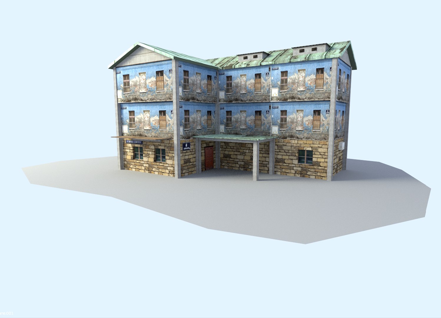 Building Games 3d Model