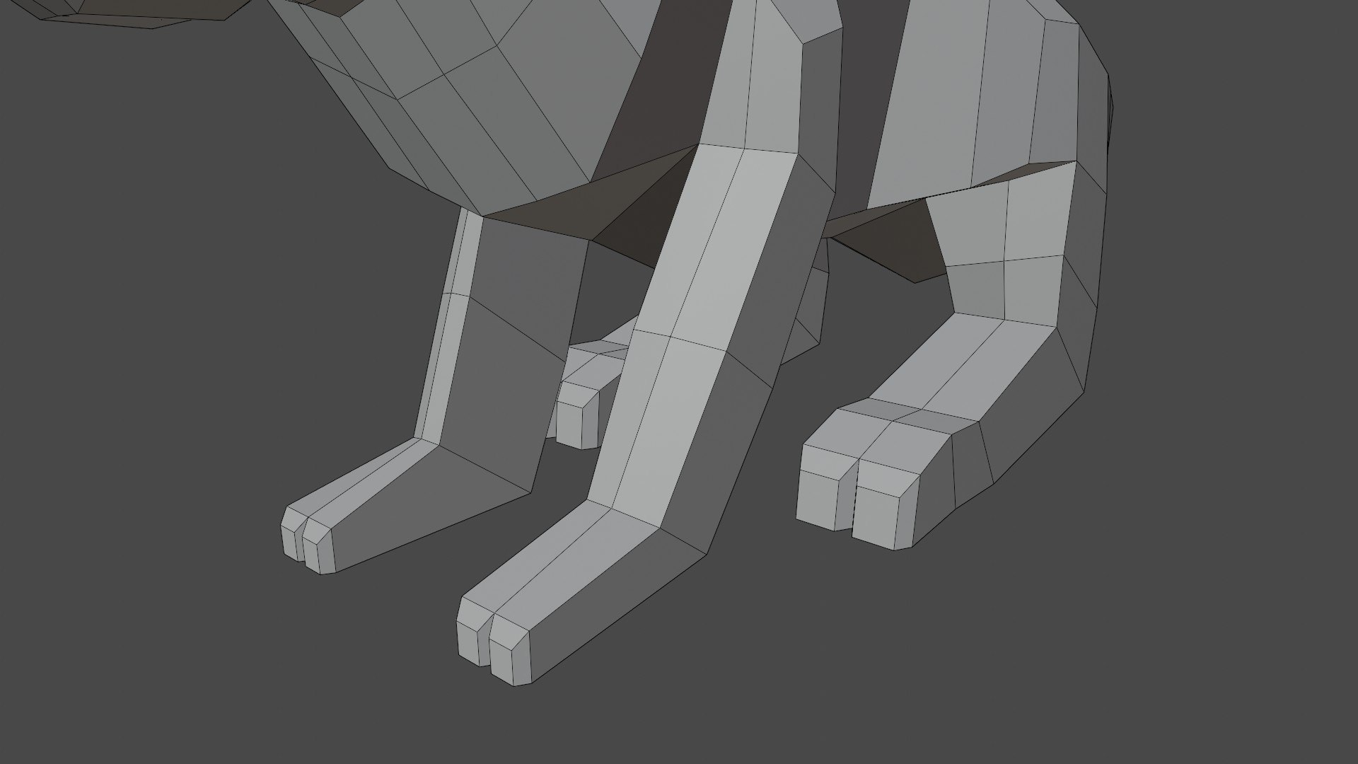 3D The Rabbit Low Poly - TurboSquid 2019744