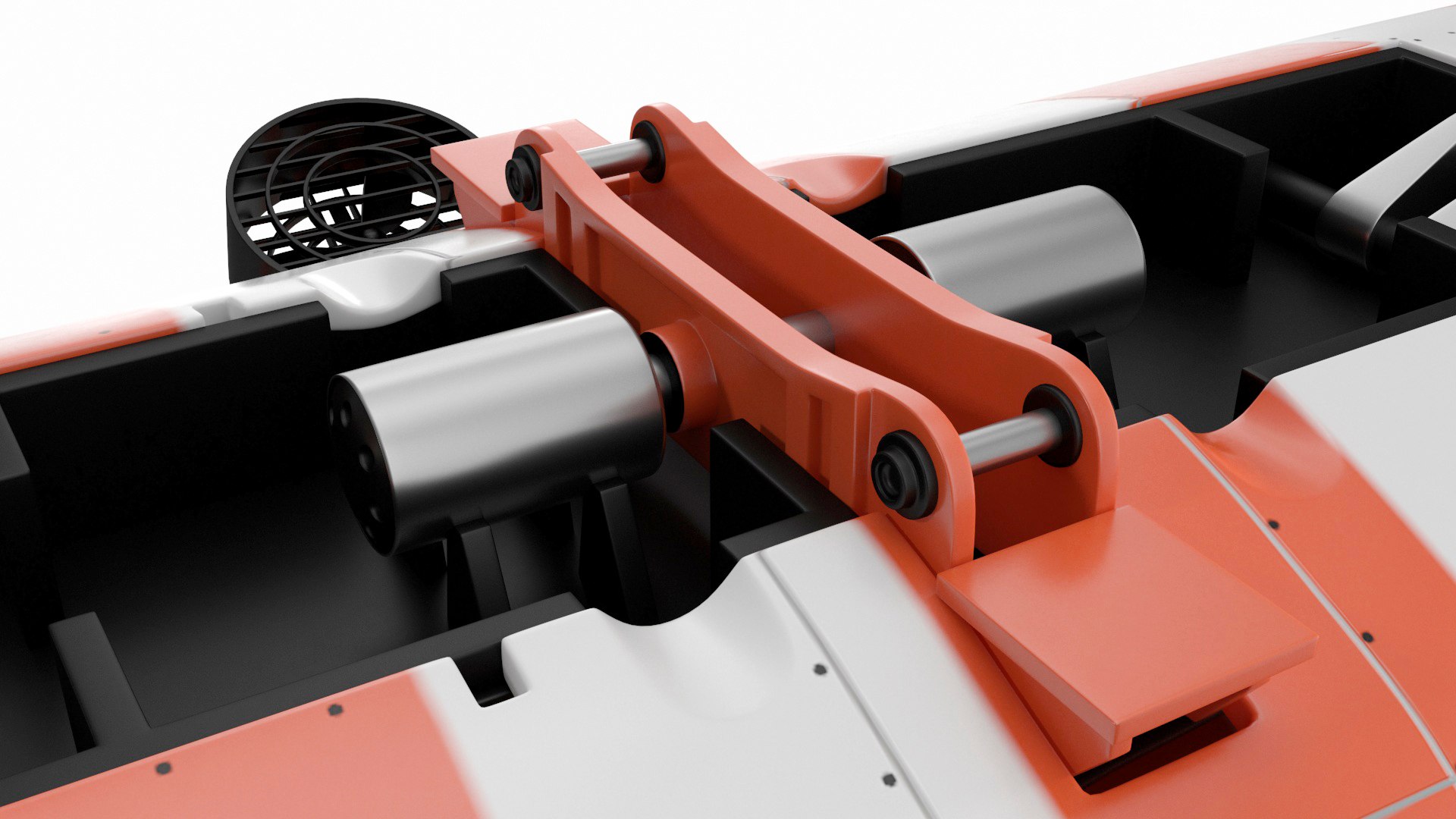 3D Rescue Submarine Orange Model - TurboSquid 2243531