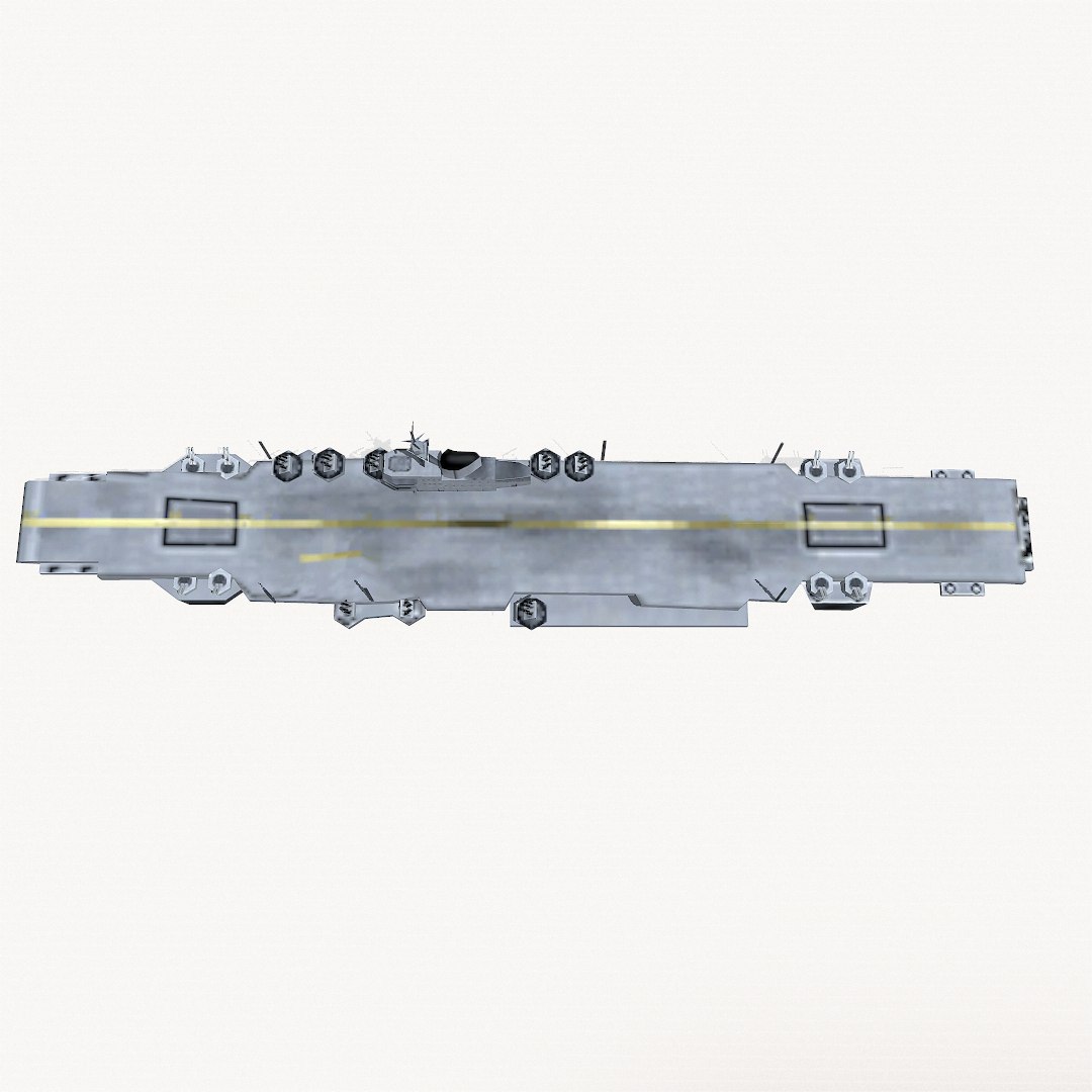 3d Implacable-class Aircraft Carrier Class Model