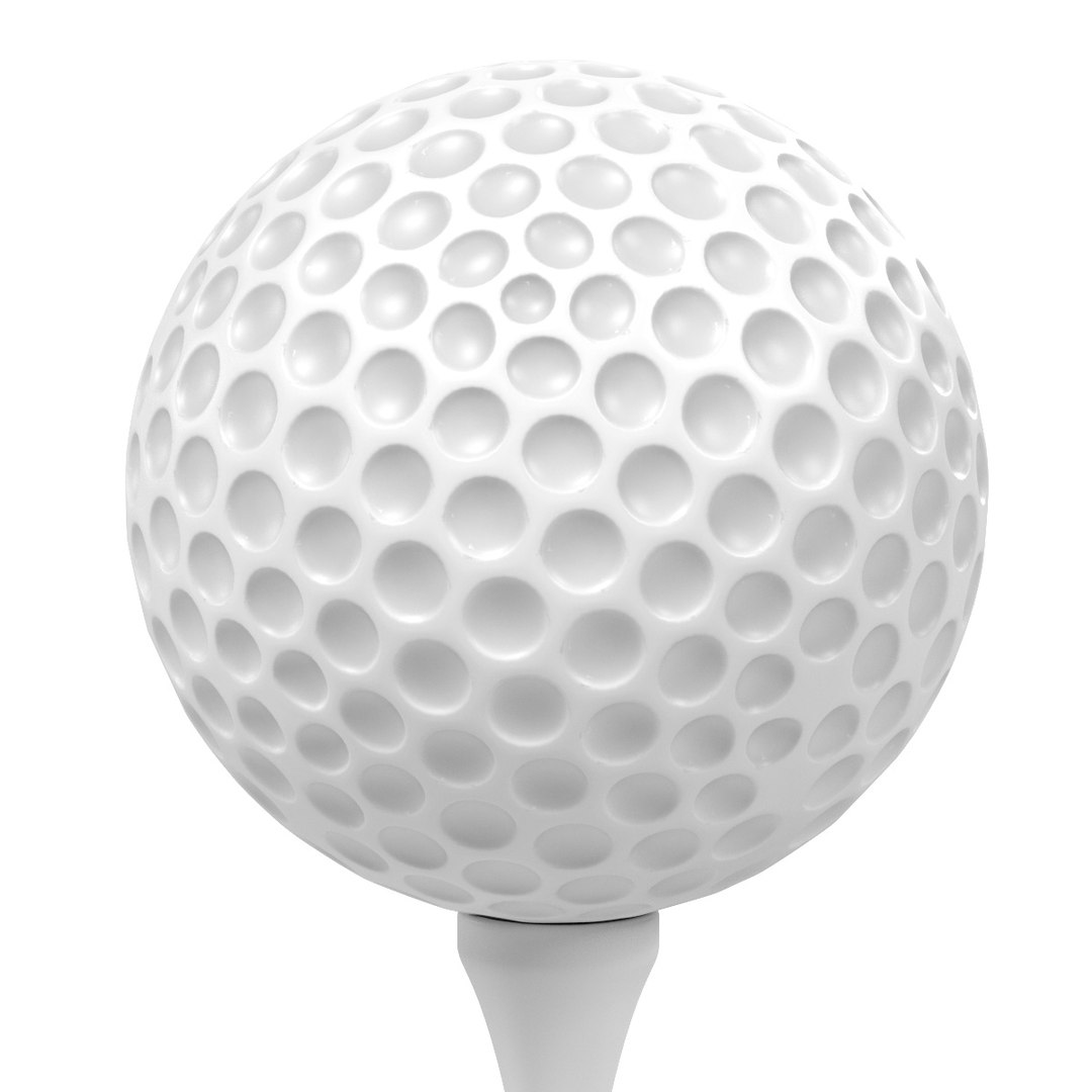3d model golf ball