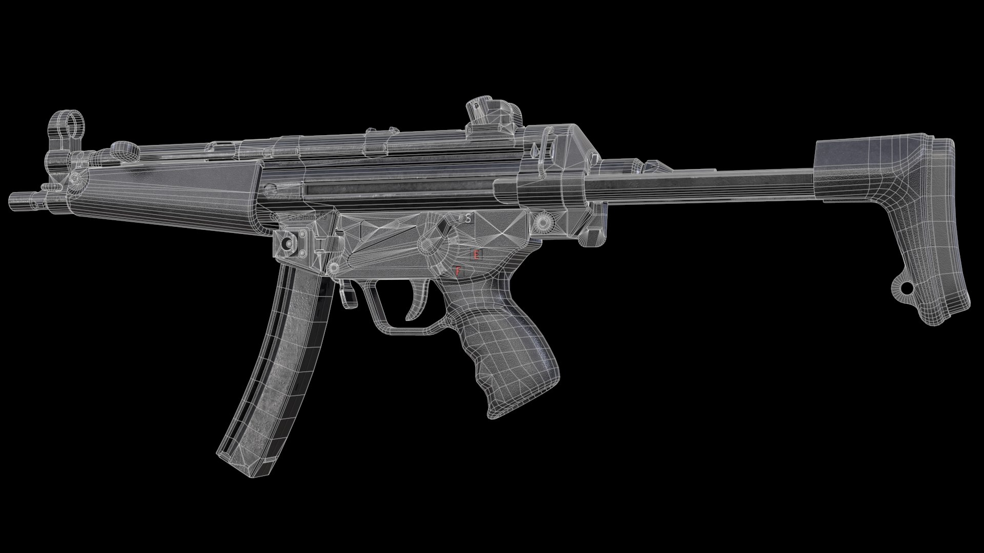 3D MP5A3 MP5SD3 With Upgrades Game Ready - TurboSquid 2339925