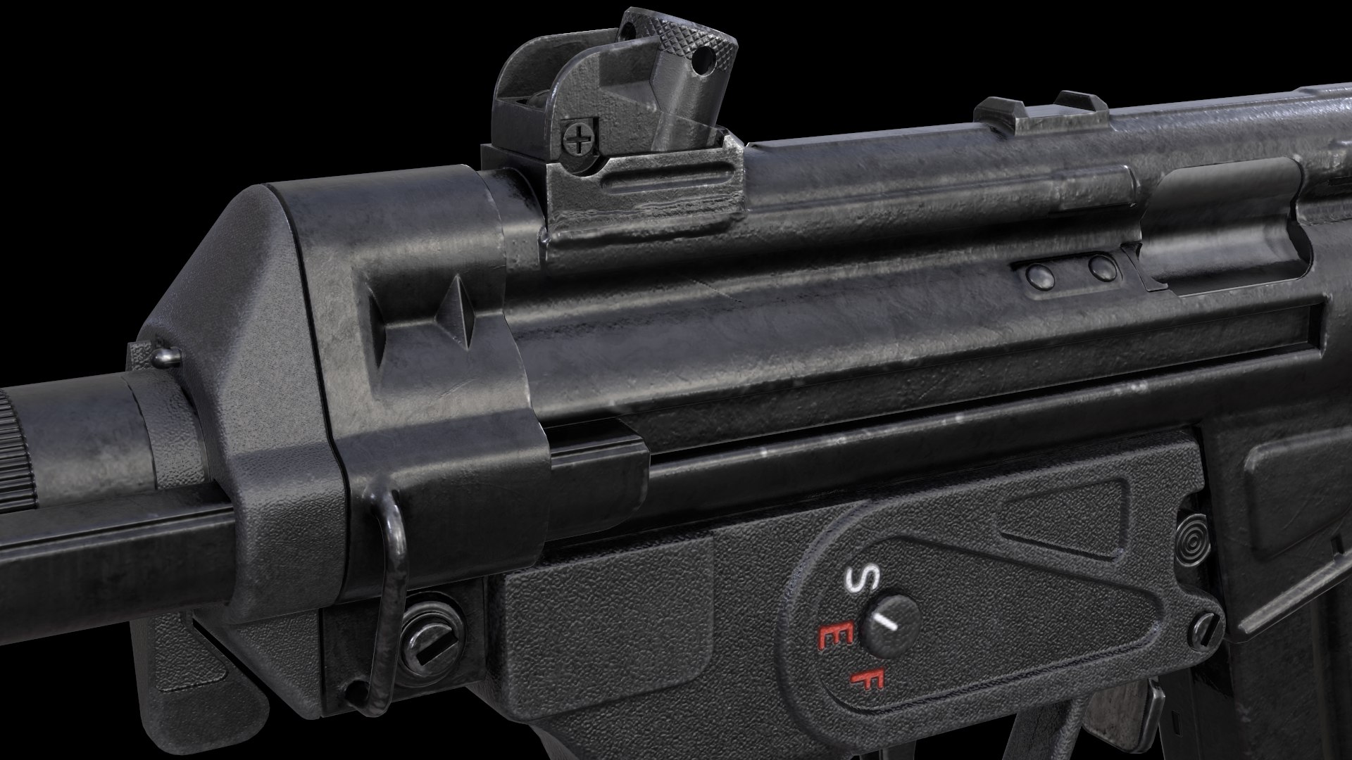 3D MP5A3 MP5SD3 With Upgrades Game Ready - TurboSquid 2339925