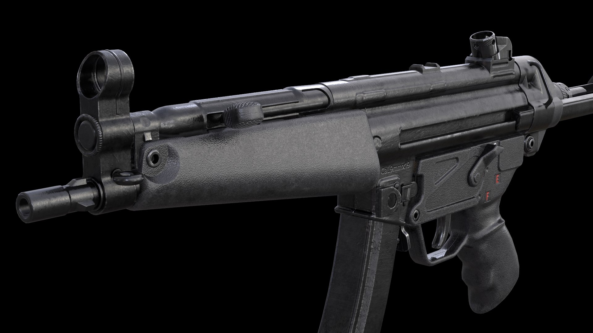 3D MP5A3 MP5SD3 With Upgrades Game Ready - TurboSquid 2339925