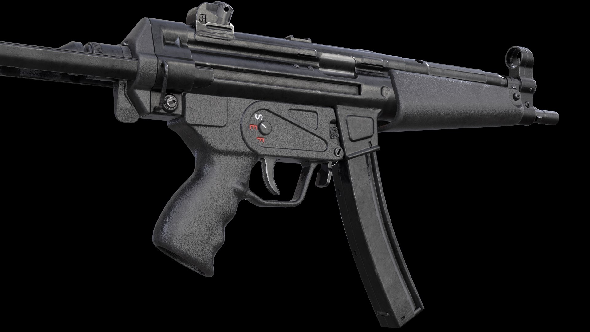 3D MP5A3 MP5SD3 With Upgrades Game Ready - TurboSquid 2339925