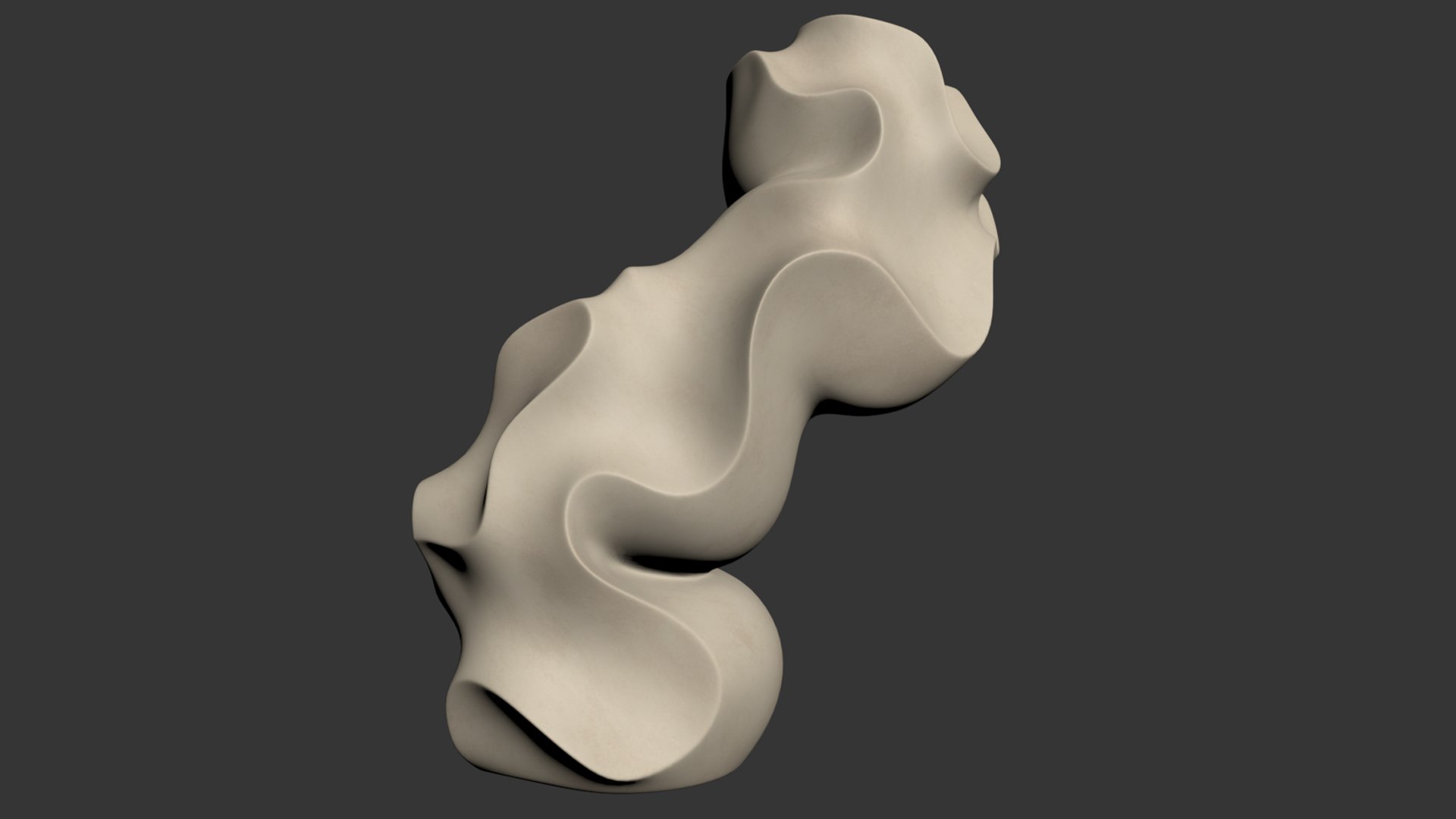 Ceramic Sculpture 02 3D Model - TurboSquid 2374625