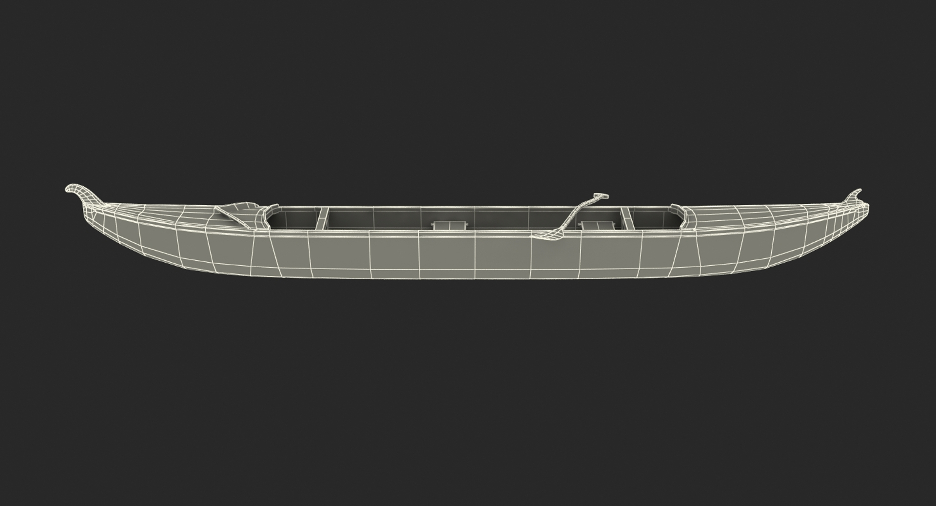 3D Canoe Paddle Model - TurboSquid 1277914