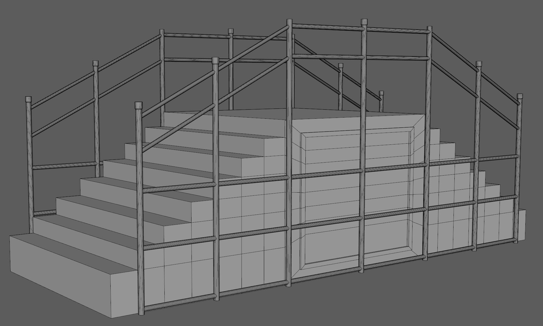 Free Stair Old Classic 3D Model - TurboSquid 1241962