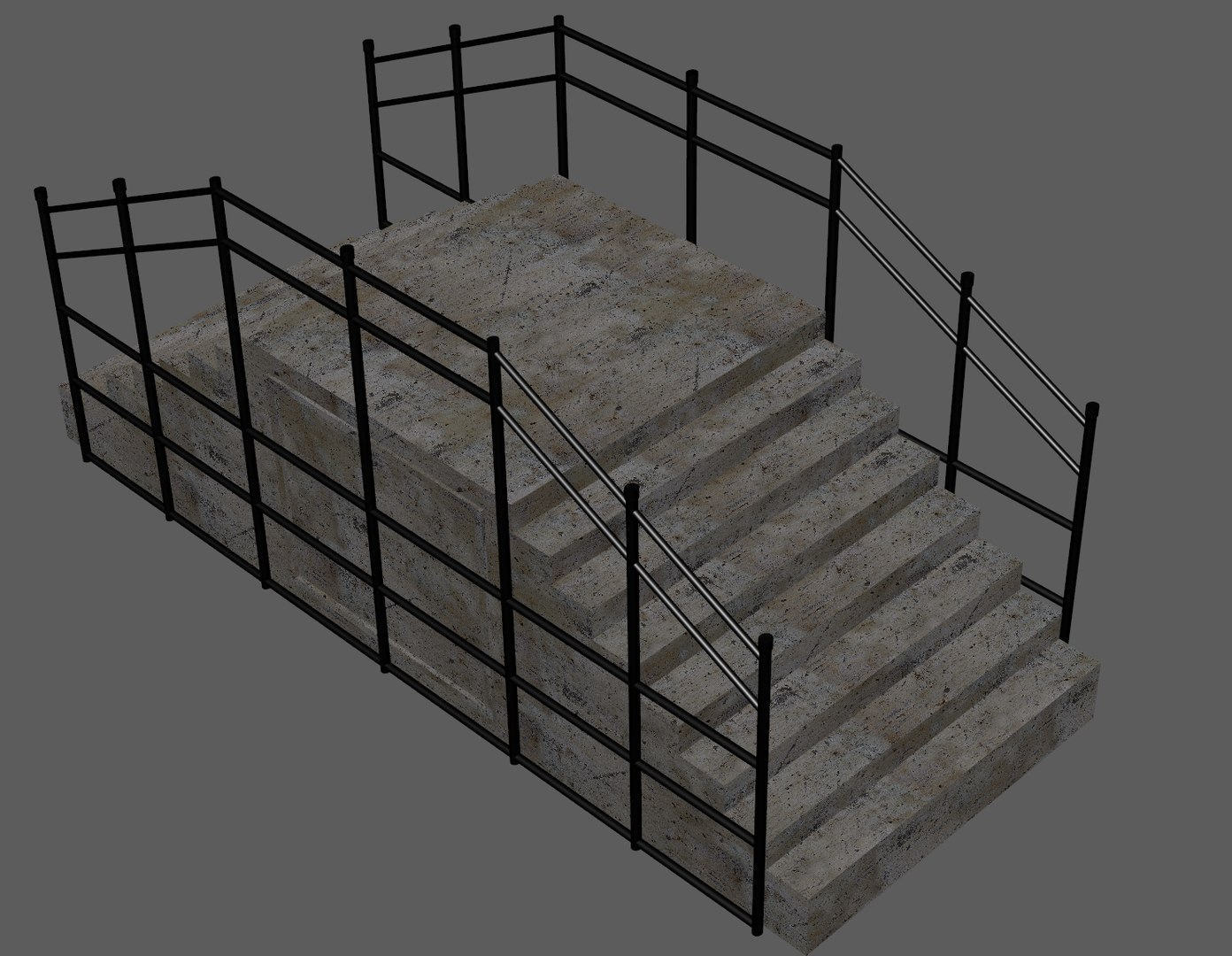 Free Stair Old Classic 3D Model - TurboSquid 1241962