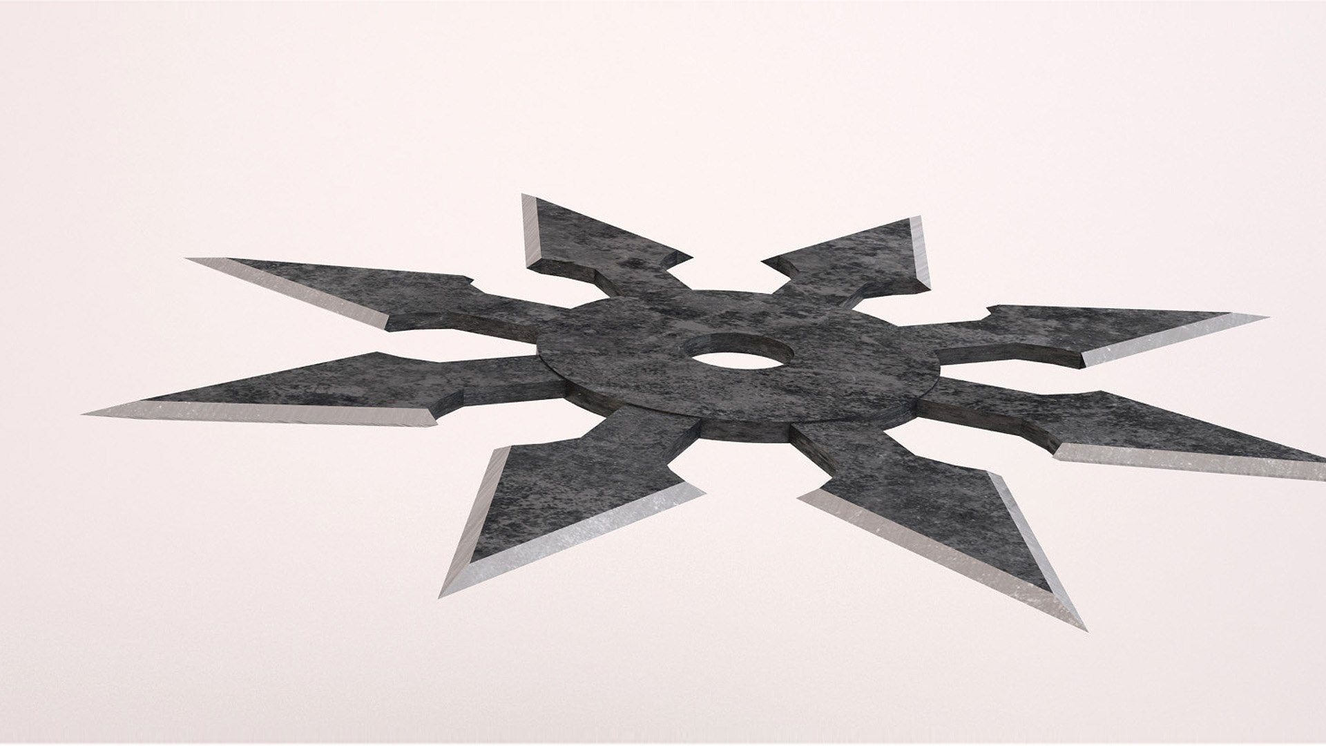 3D Happo Throwing Star Model - TurboSquid 1420624