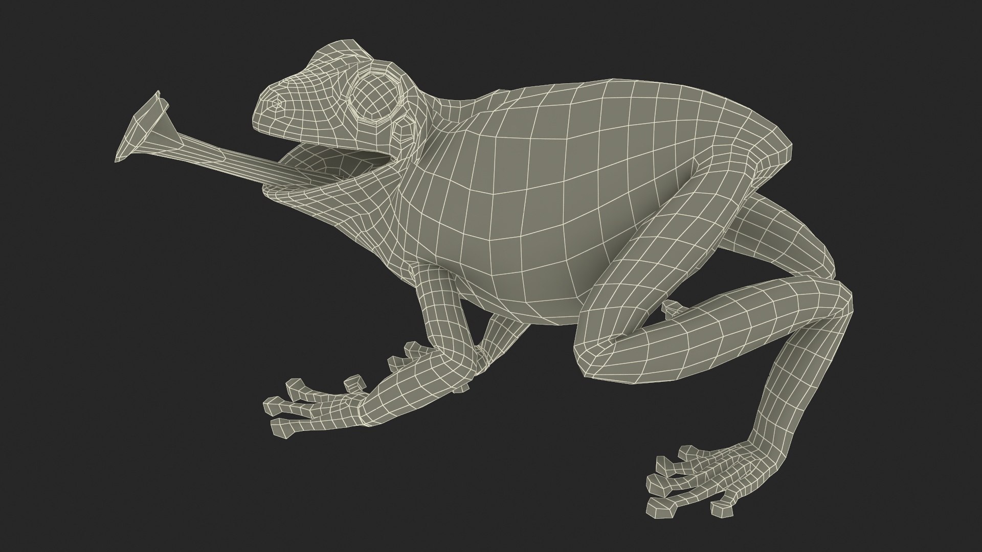 3D Realistic Australian Green Frog Rigged For Cinema 4D - TurboSquid ...