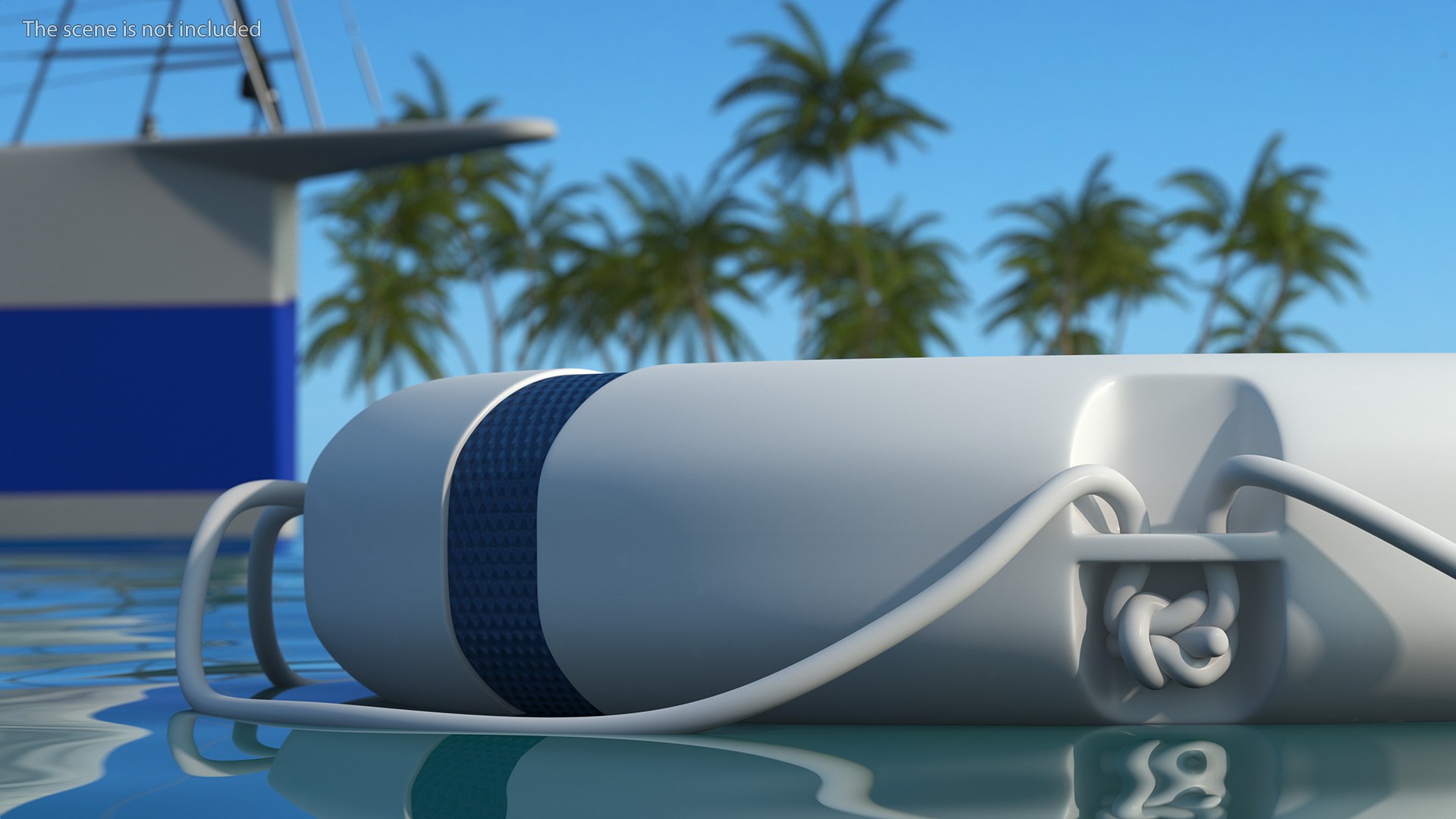 3D model Lifebuoy Blue - TurboSquid 1908769