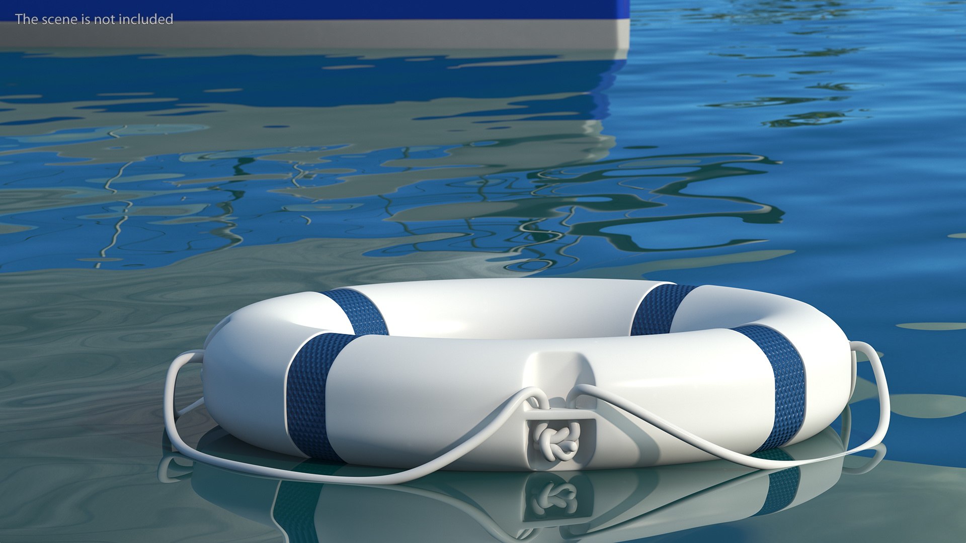 3D model Lifebuoy Blue - TurboSquid 1908769
