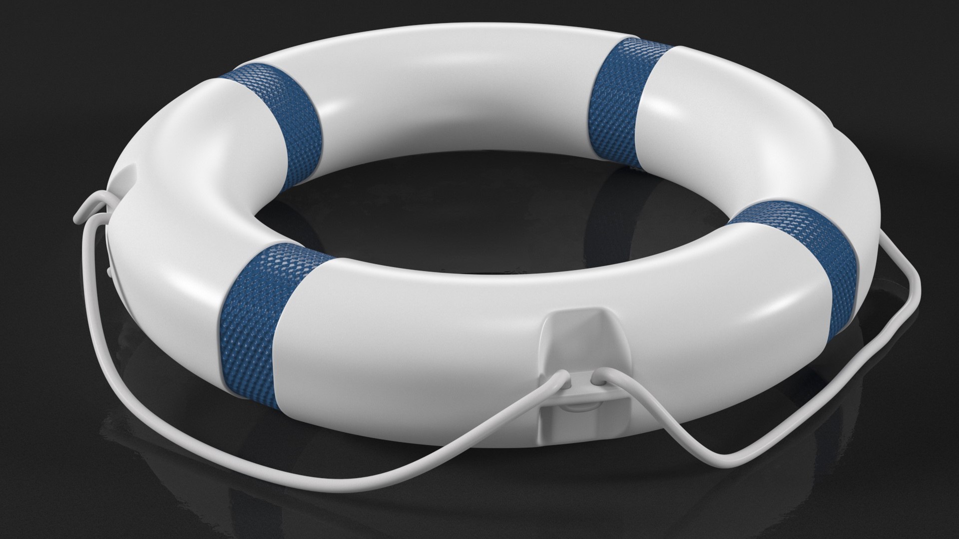 3D model Lifebuoy Blue - TurboSquid 1908769