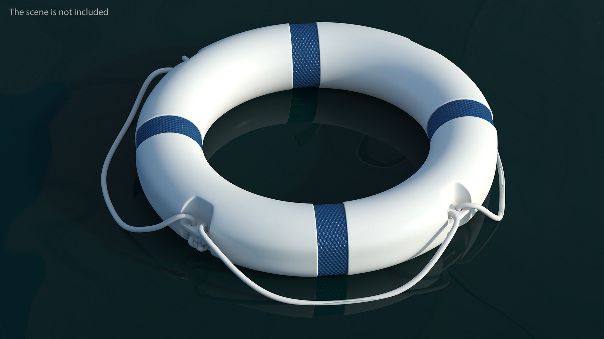 3D model Lifebuoy Blue - TurboSquid 1908769