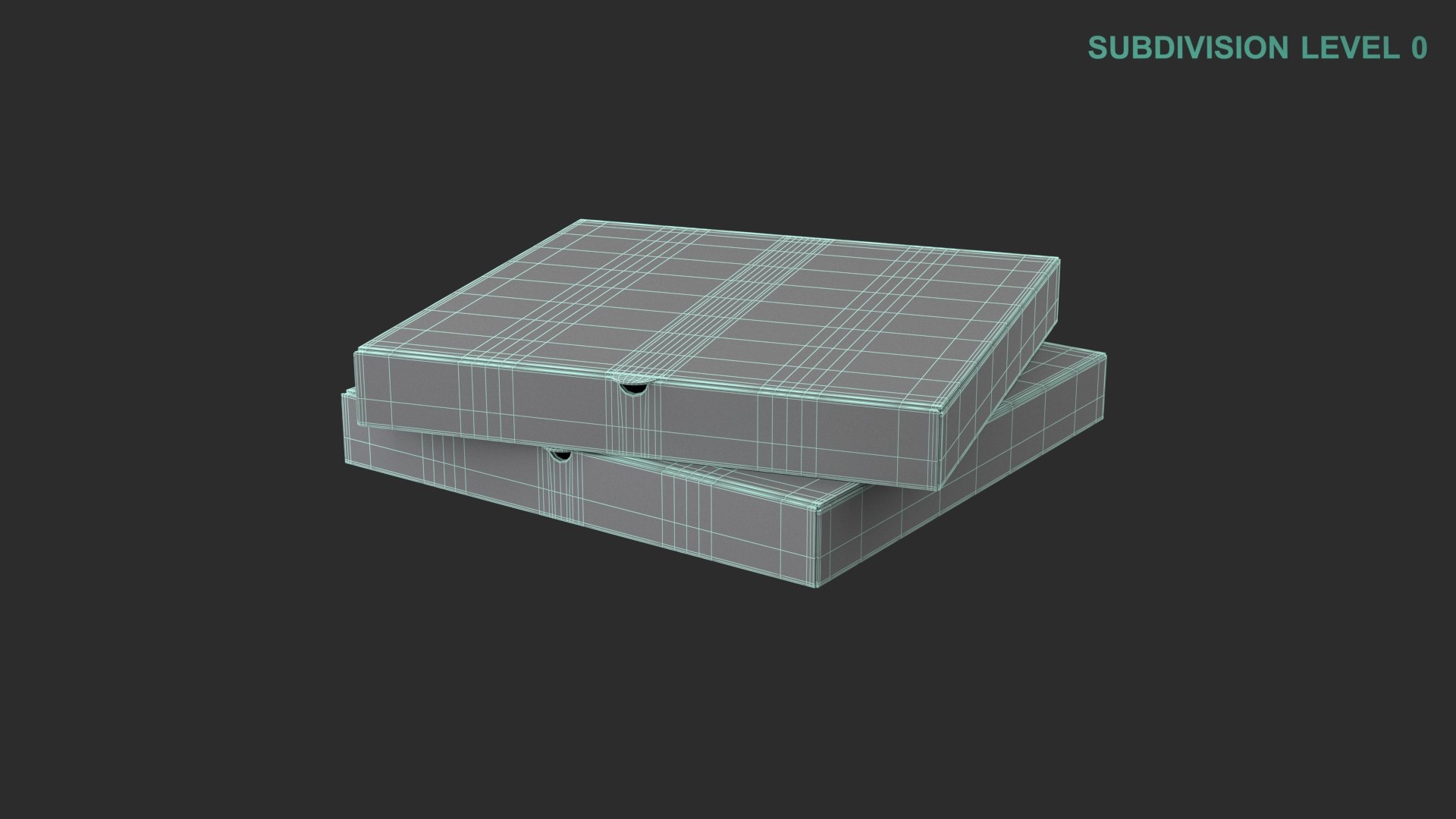 Pizza Box 3D model - TurboSquid 2168066