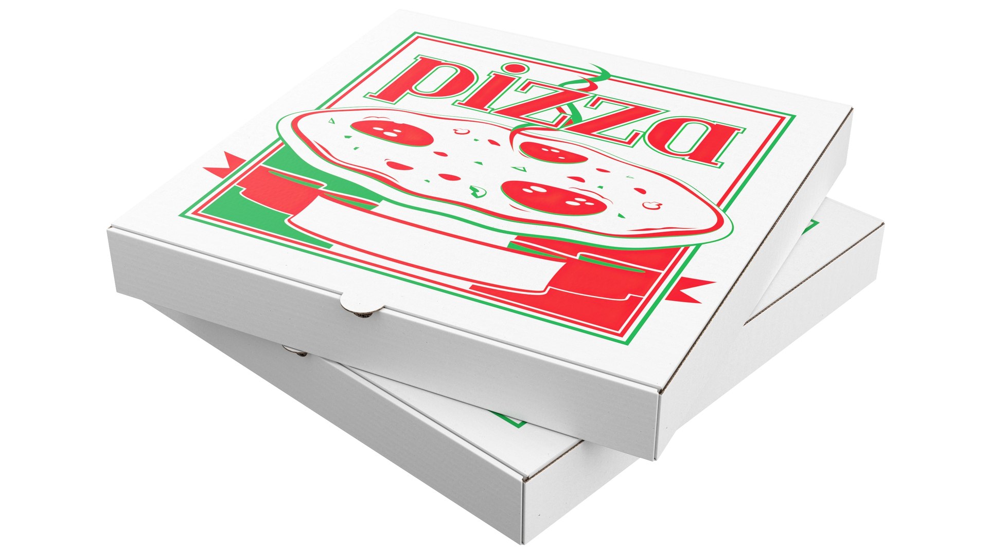 Pizza Box 3D model - TurboSquid 2168066