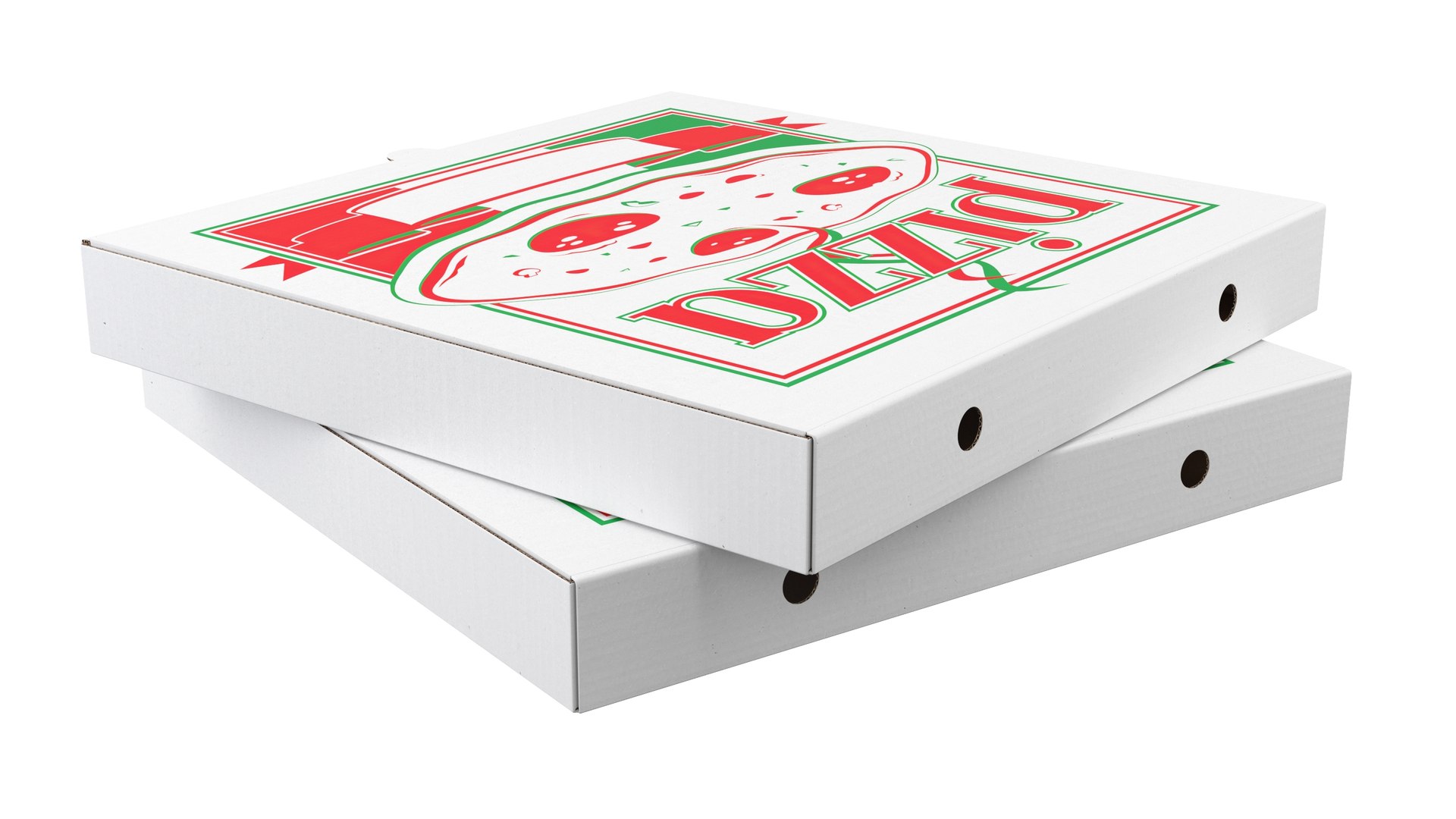 Pizza Box 3D model - TurboSquid 2168066