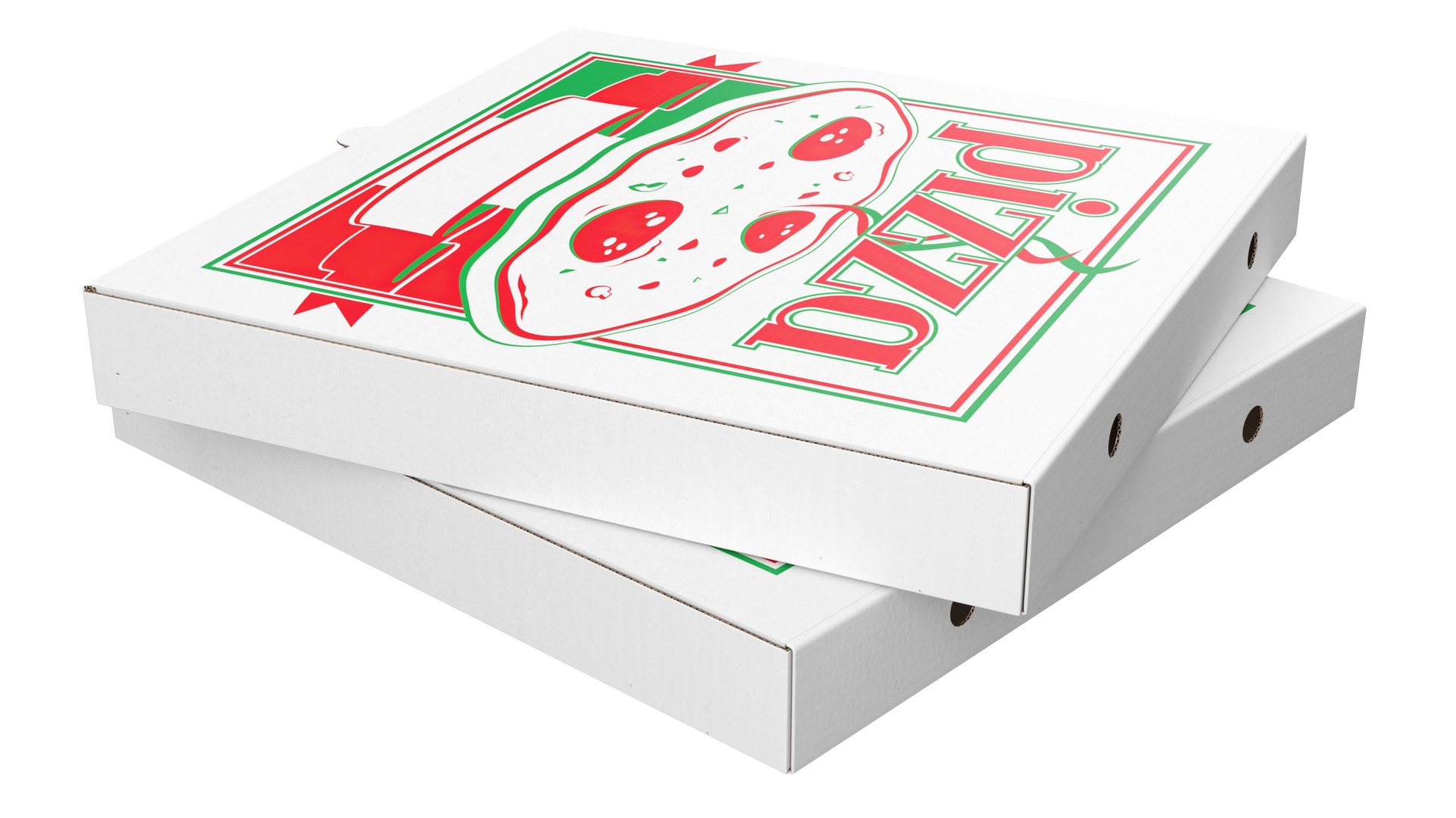 Pizza Box 3D model - TurboSquid 2168066