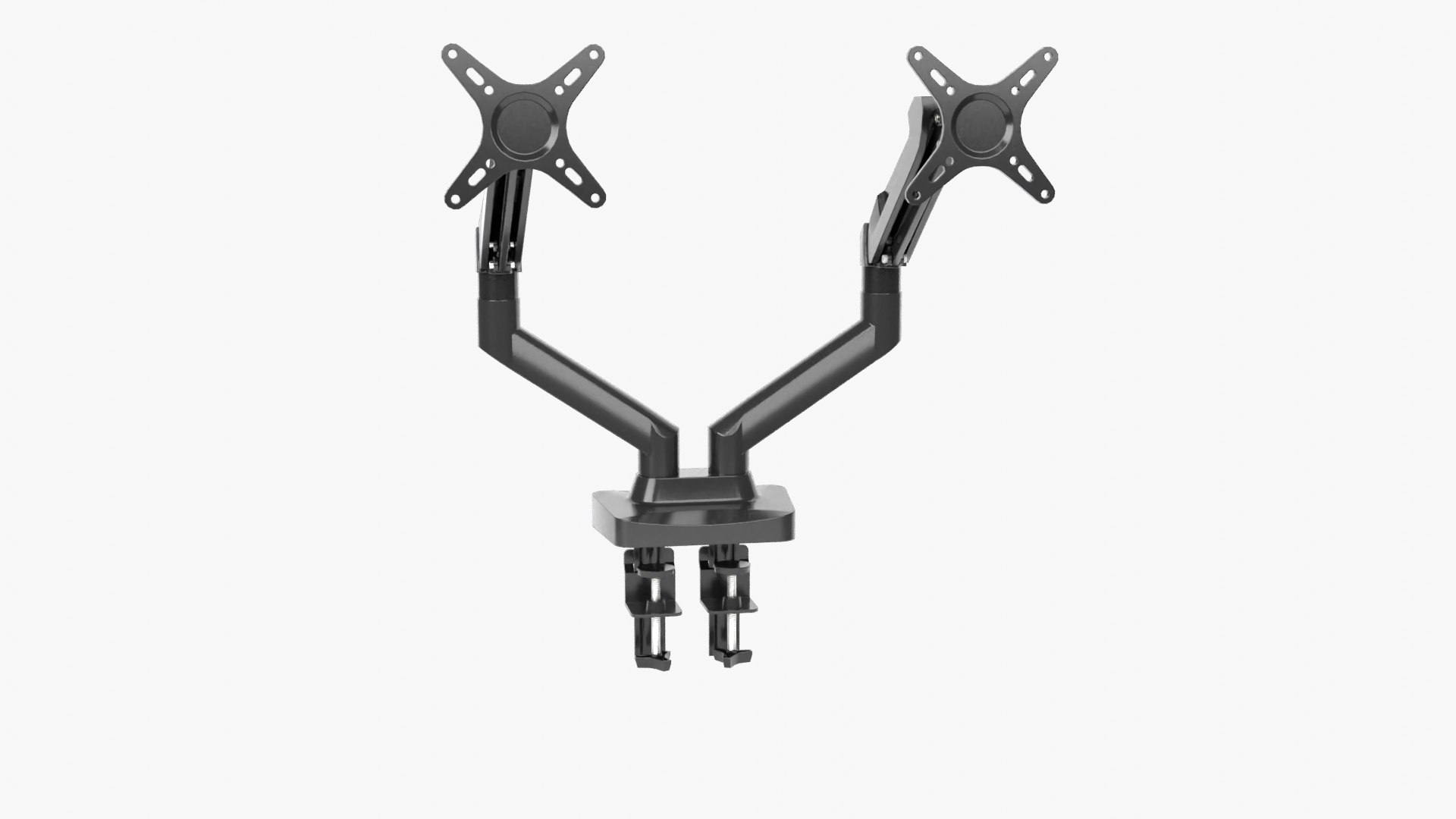 3D Model Dual Monitor Stand - TurboSquid 2124872