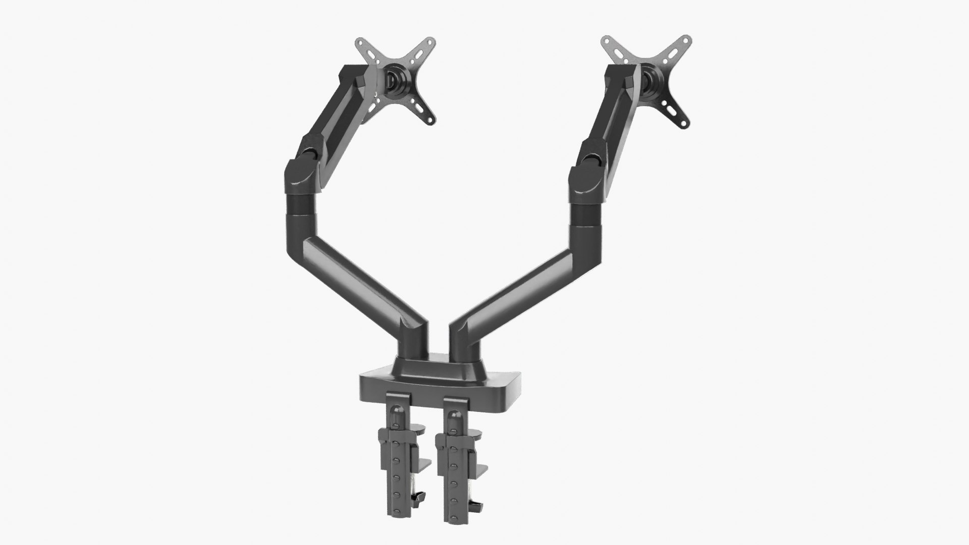 3D Model Dual Monitor Stand - TurboSquid 2124872