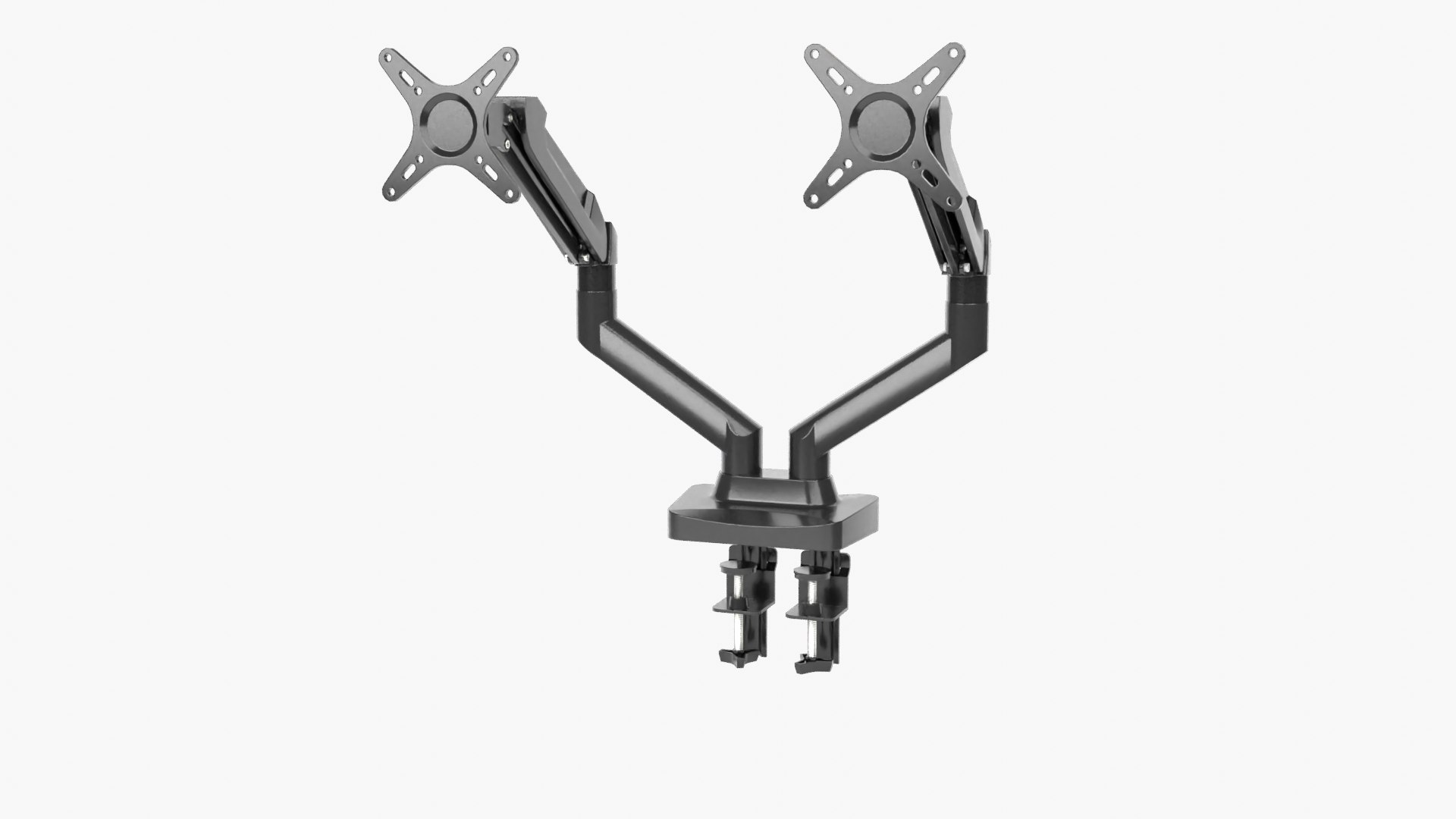 3D Model Dual Monitor Stand - TurboSquid 2124872