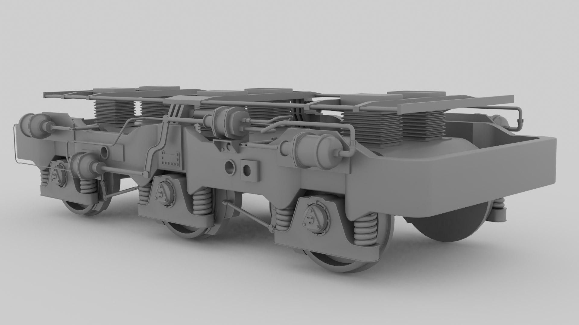 Railway Bogie 3D Model - TurboSquid 1879301