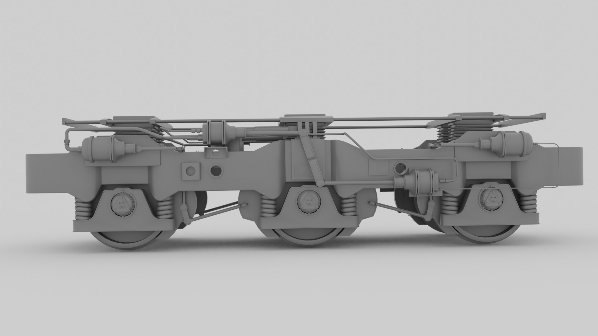 Railway Bogie 3D Model - TurboSquid 1879301