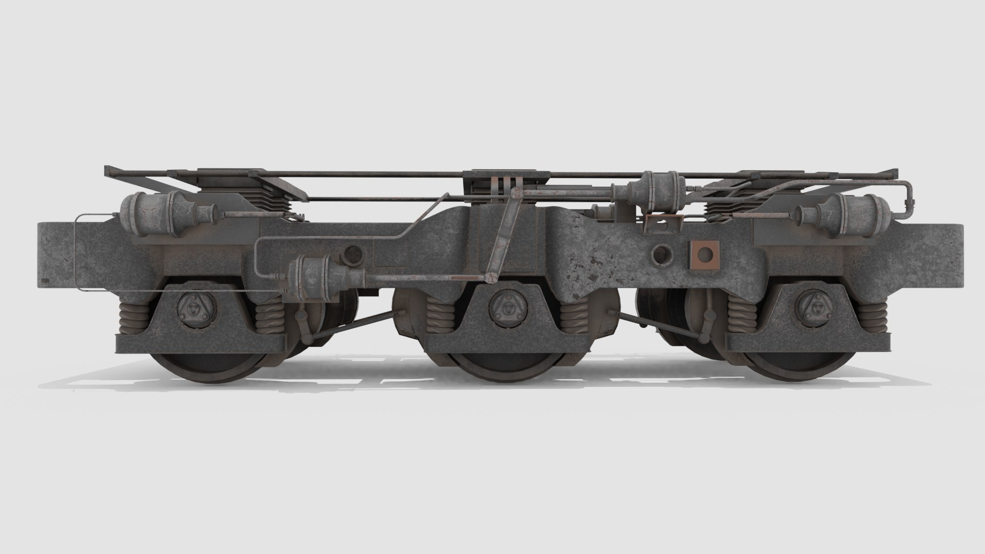 Railway Bogie 3D Model - TurboSquid 1879301