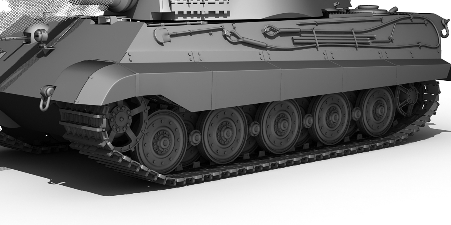german tank 3d model