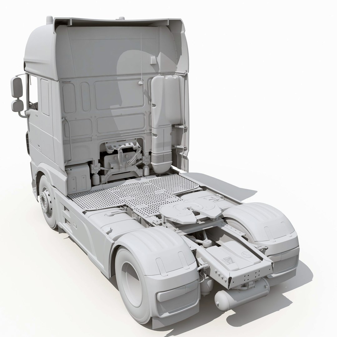 daf xf 3d max