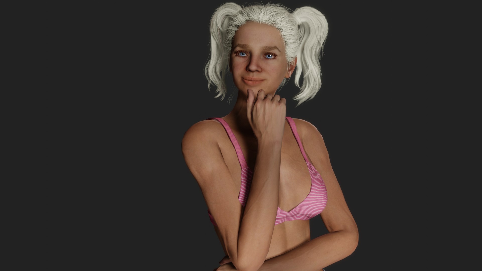 Contemplative Charm 3D Model - TurboSquid 2179312