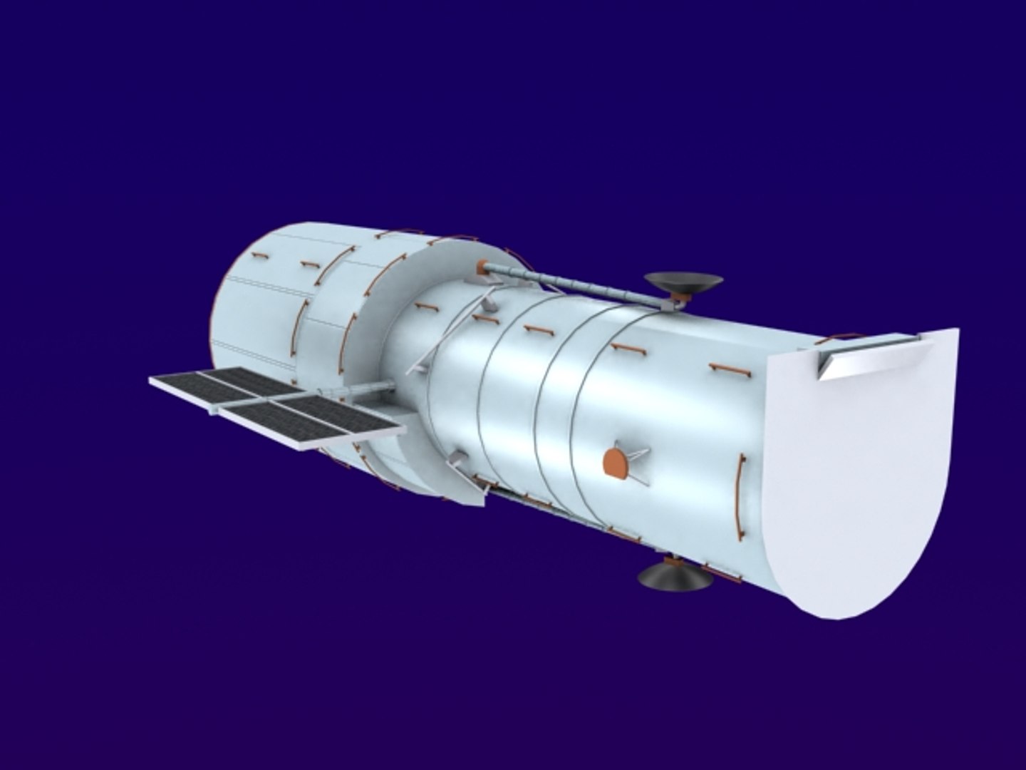 Space Telescope 3D Model - TurboSquid 1151076