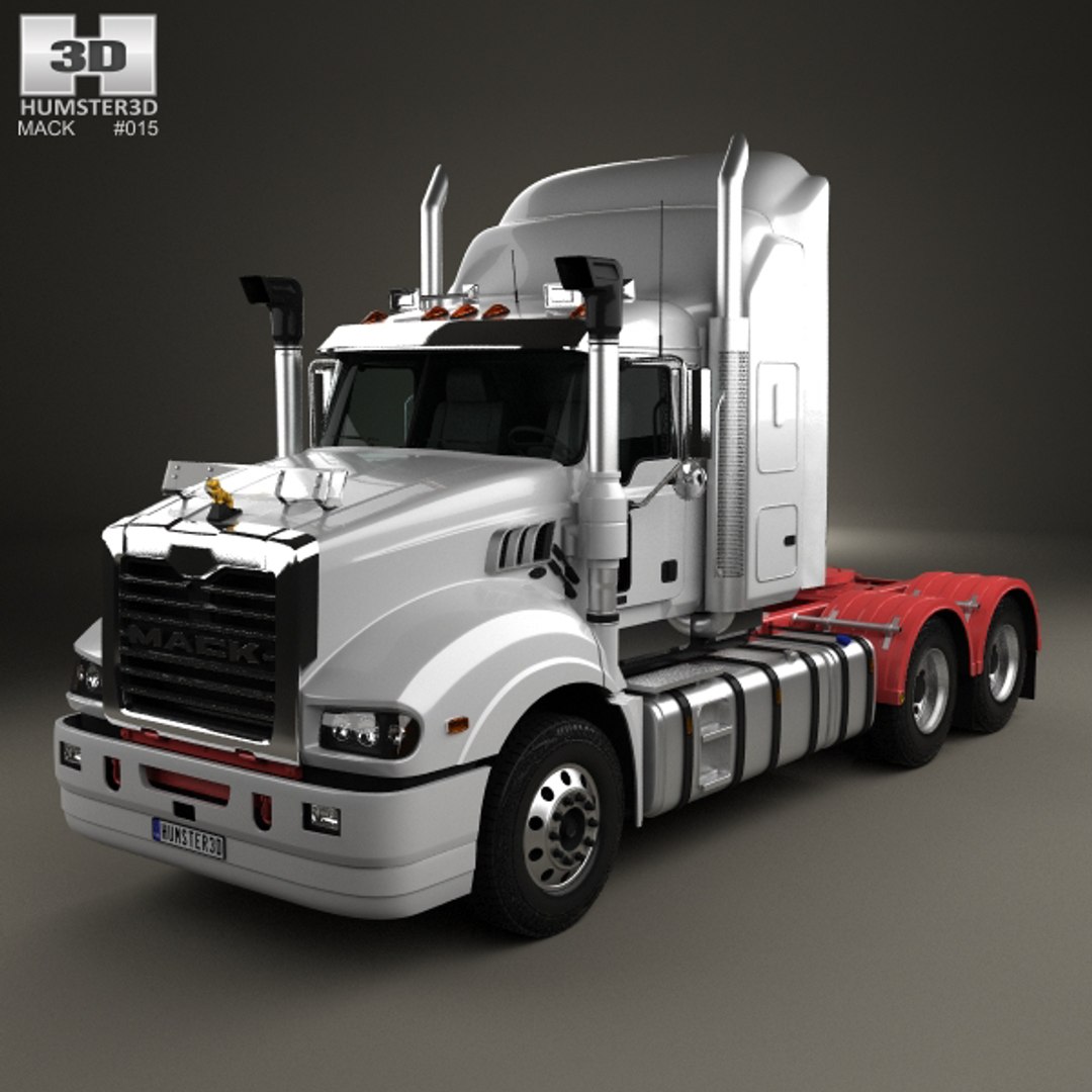 Mack Trident Axle Model - TurboSquid 1279626