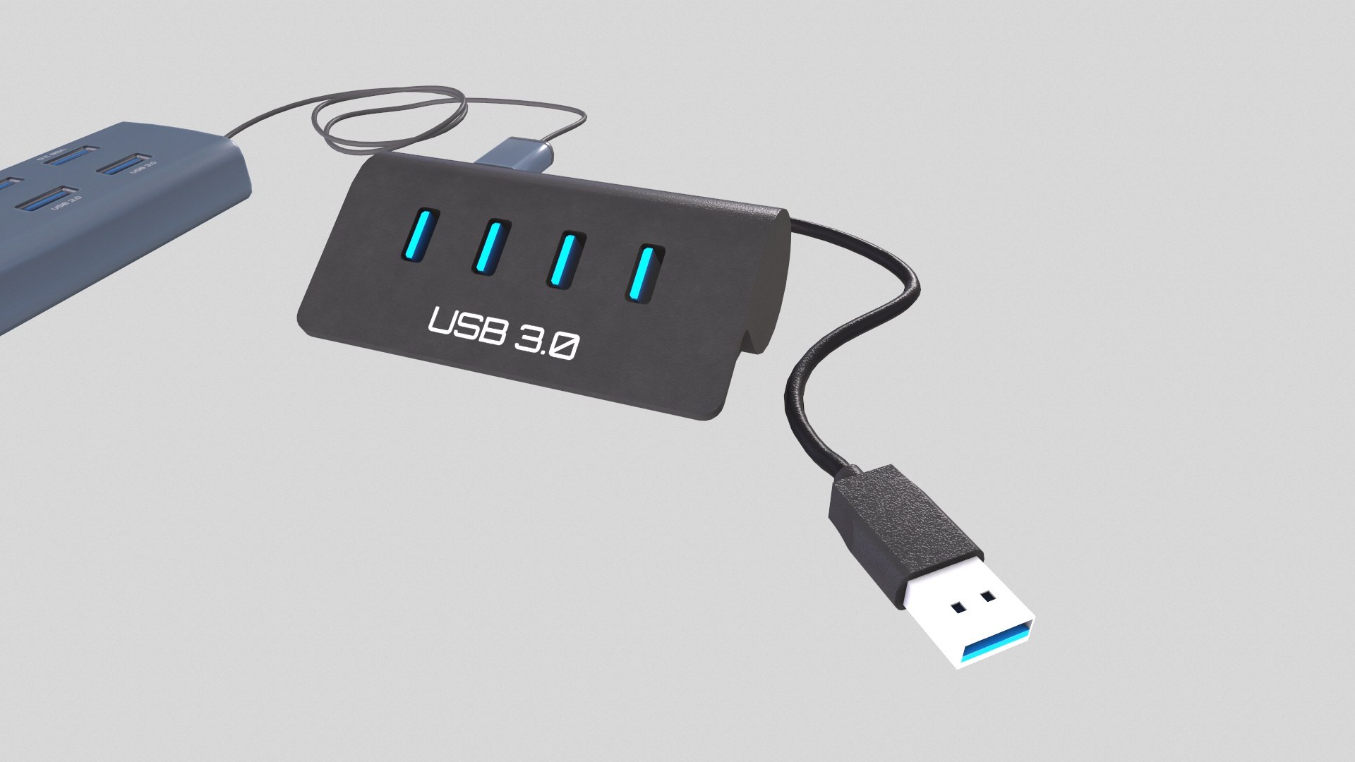 3D Plugable USB Port Hub - TurboSquid 2485139