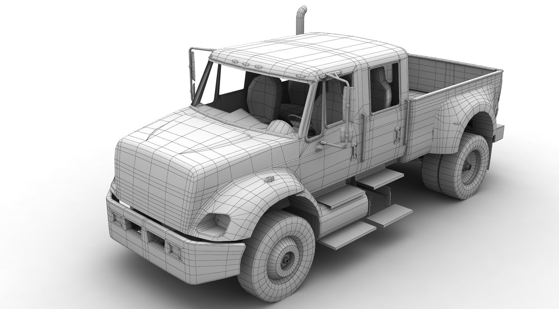 Navistar Monster Truck Cxt 3D Model - TurboSquid 1589039
