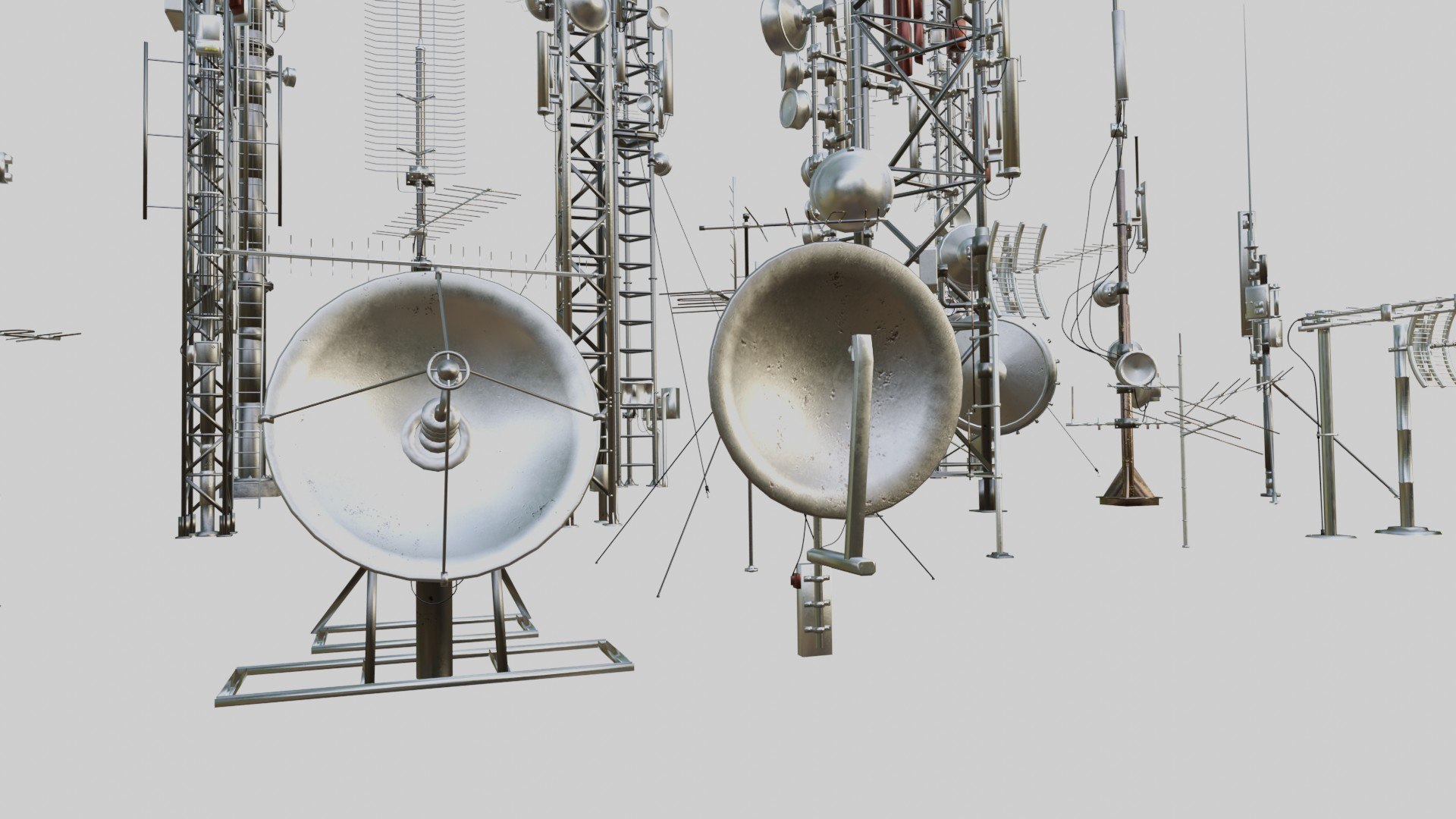 Small Antennas 3D - TurboSquid 2257152