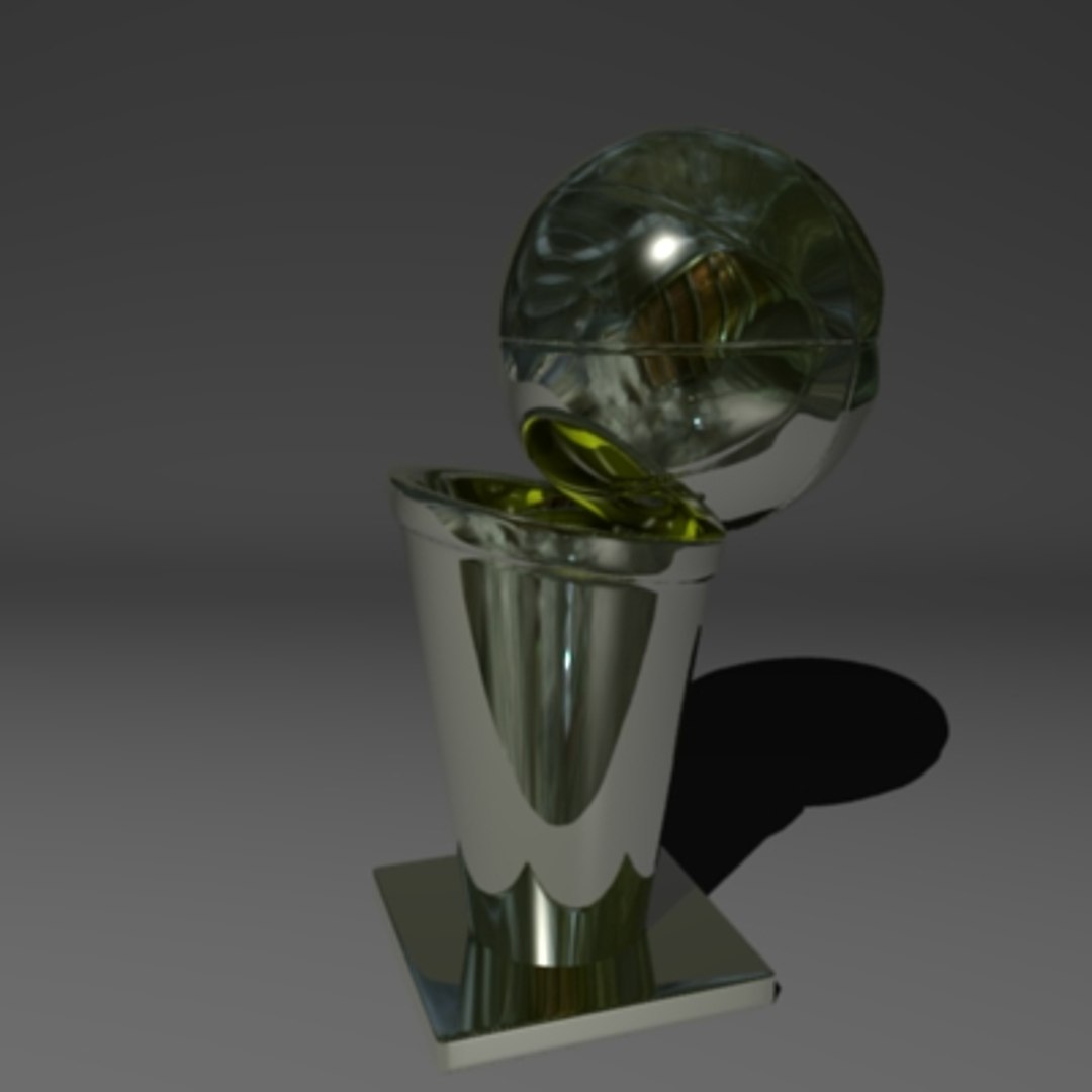 3d Basketball Trophy