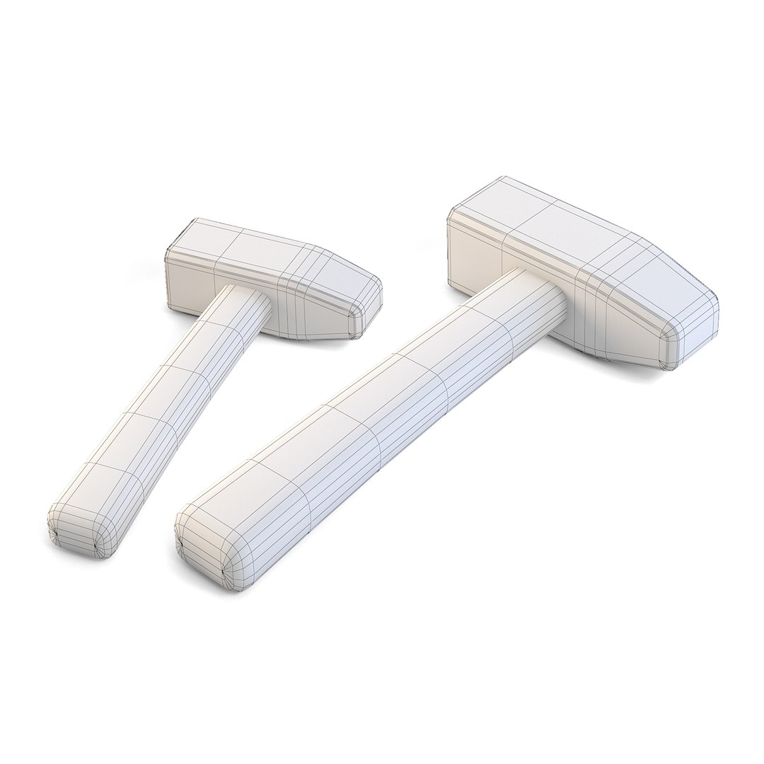 3D Hammers Model - TurboSquid 2229711