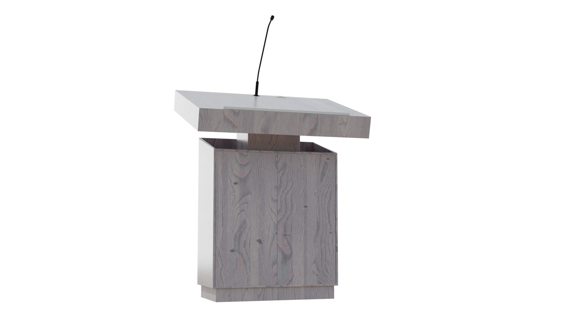 3D Tell Lectern Podium - TurboSquid 2369120