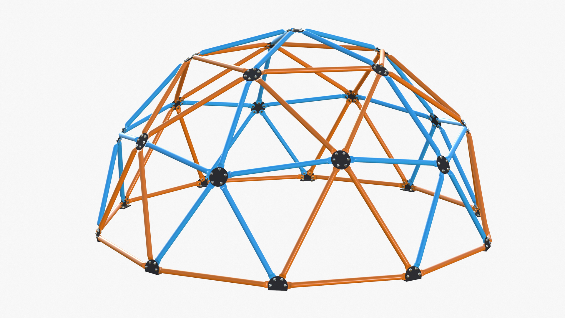 Geodesic Dome Playground 3D Model - TurboSquid 1903416