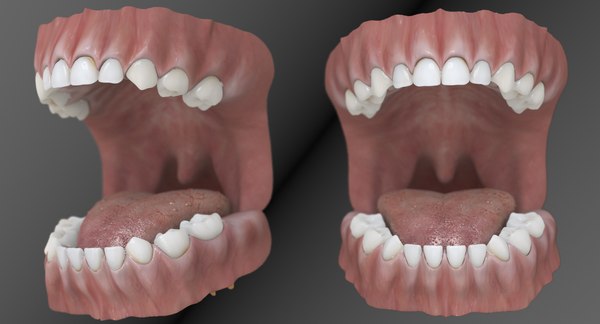 3D baby mouth model - TurboSquid 1170631