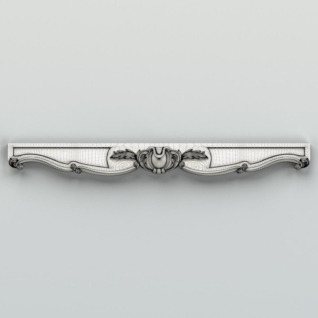 3d Model Carved Underframe