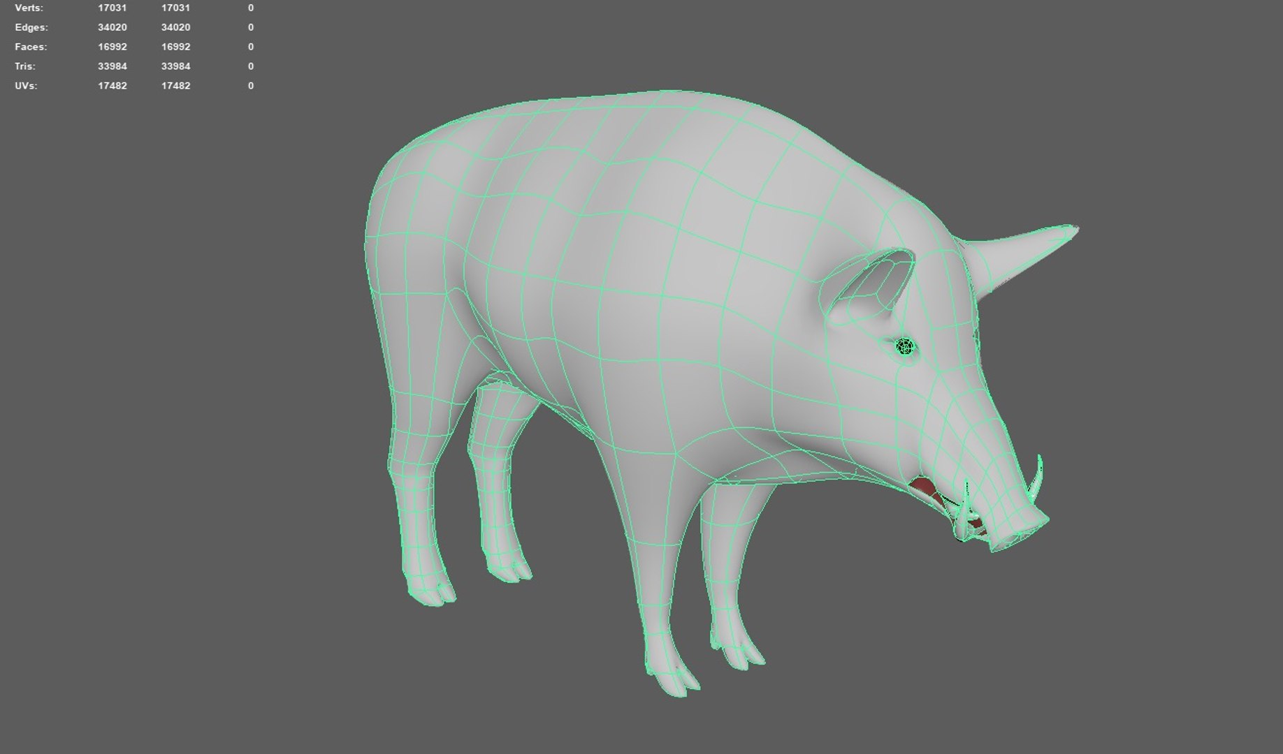 3D Model Wild Boar - TurboSquid 1262432