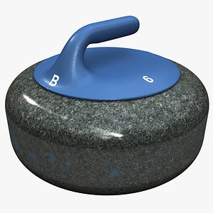 Download Free & Premium Curling Stone 3D Models | TurboSquid